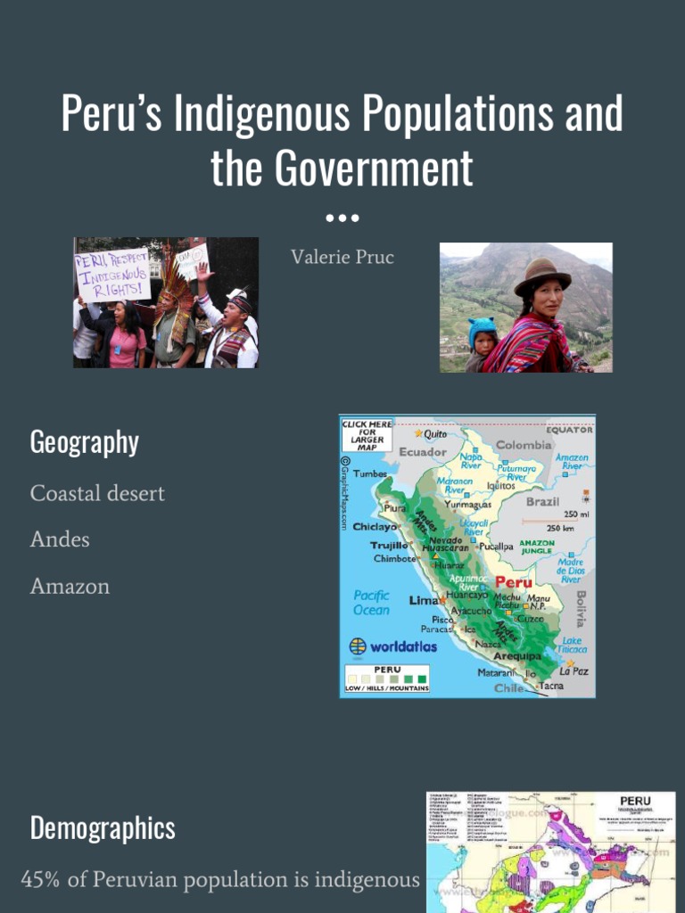 Peruvian Indigenous Peoples and The Peruvian Government | PDF