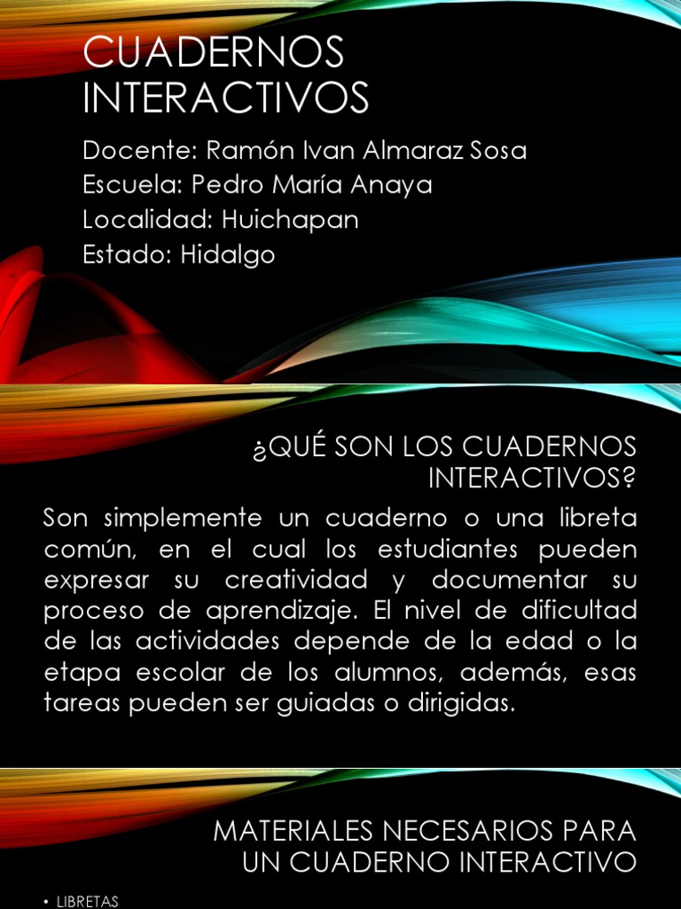 Cuadernos Interactivos en Primaria | PDF | Cuaderno | Maestros