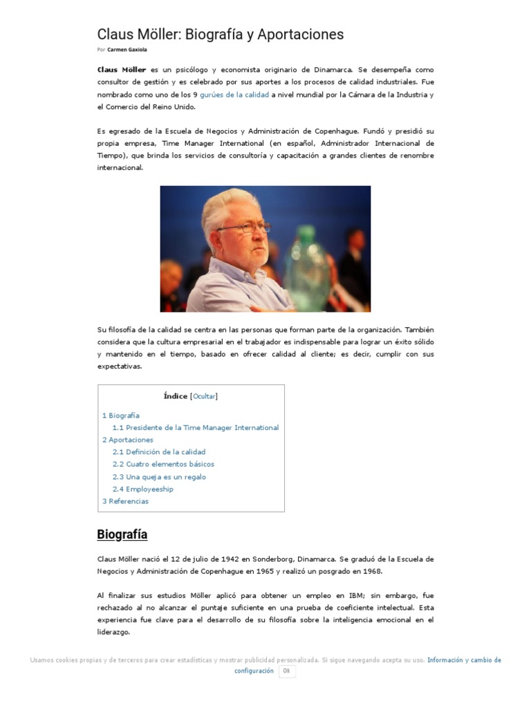 Claus Möller | PDF | Calidad (comercial) | Liderazgo