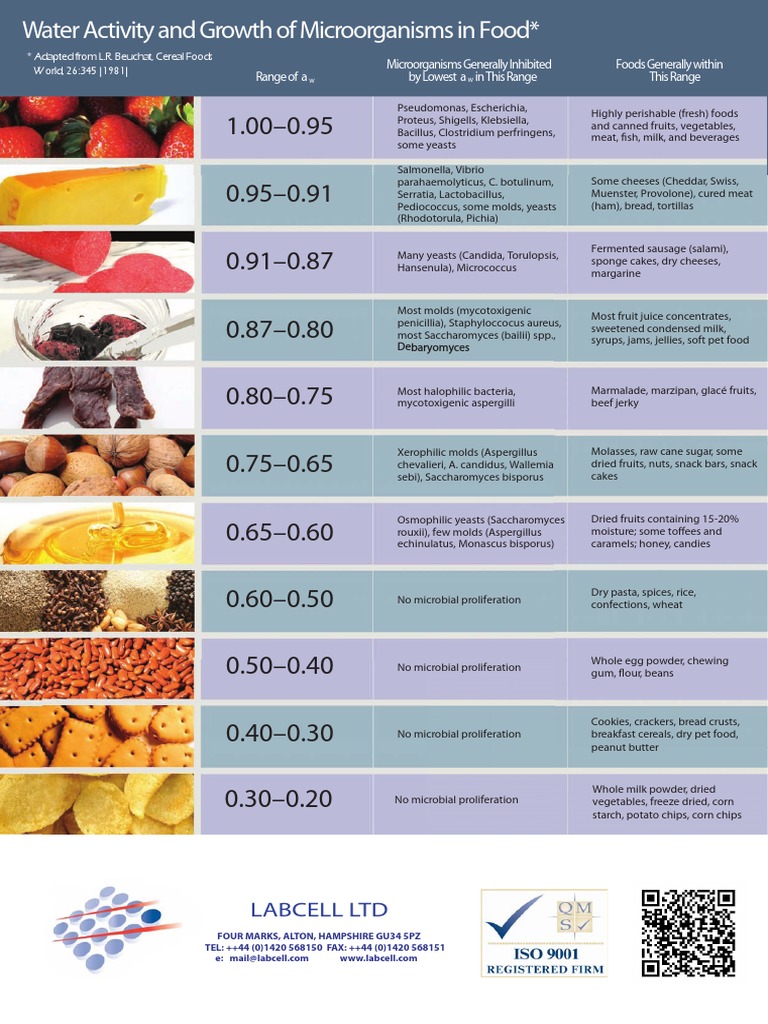 Aw Chart Labcell-Email | PDF | Yeast | Breads