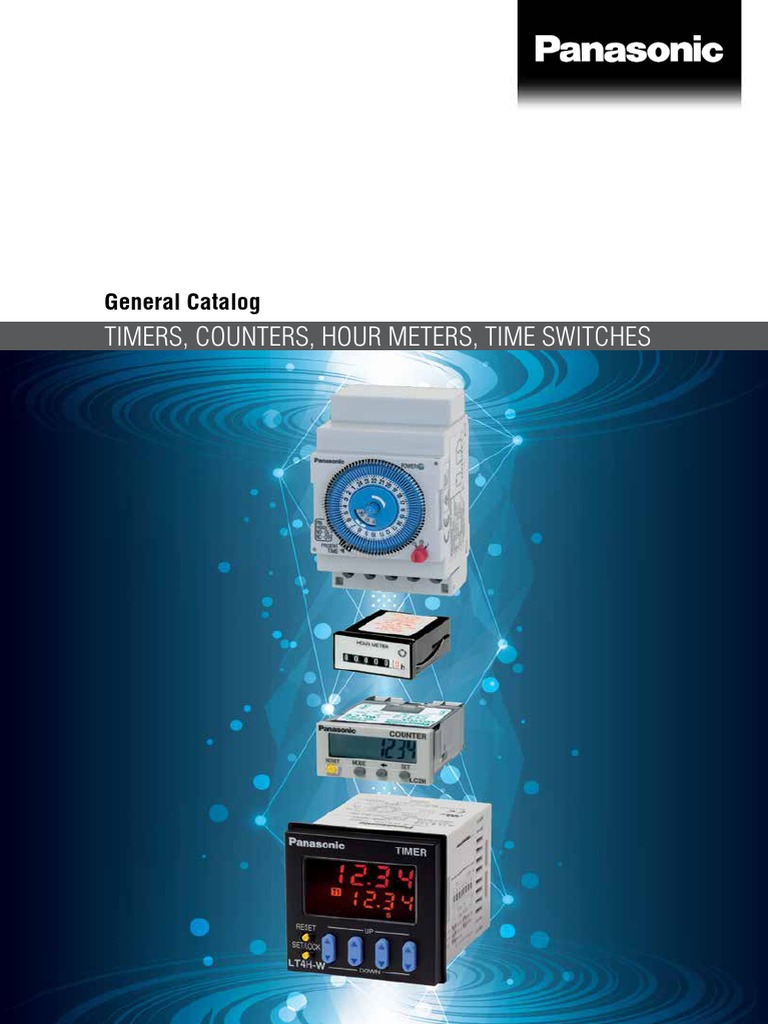 Timers, Counters, Hour Meters, Time Switches: General Catalog ...