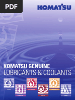 Komatsu TO-10 Powertrain Oil Overview | PDF | Lubricant | Viscosity