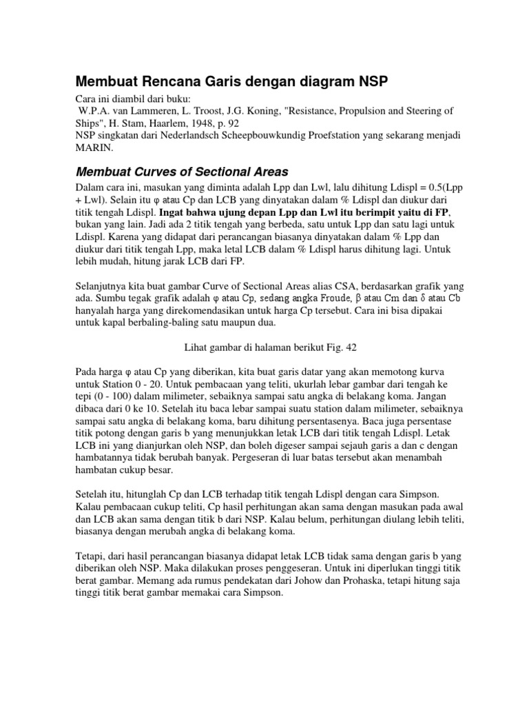 Membuat Rencana Garis Dengan Diagram NSP | PDF