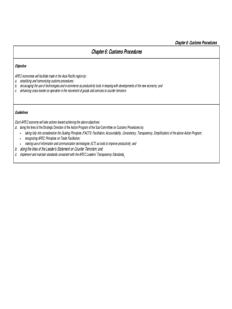 BD 2006 Customs Procedures | PDF | International Trade | Trade