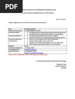 IITR Template | PDF