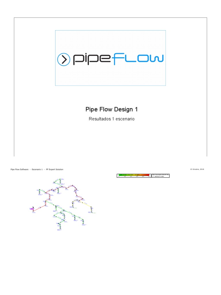 Modelo de Calculo Del Programa Pipeflow | PDF | Pipe (Fluid Conveyance) | Phases Of Matter