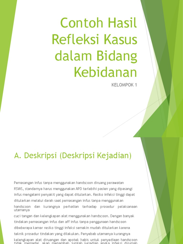 Contoh Hasil Refleksi Kasus Dalam Bidang Kebidanan | PDF