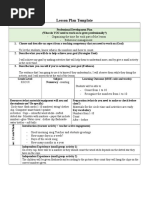Detailed Lesson Plan (Counting Numbers 1-10) ) | PDF | Lesson Plan ...