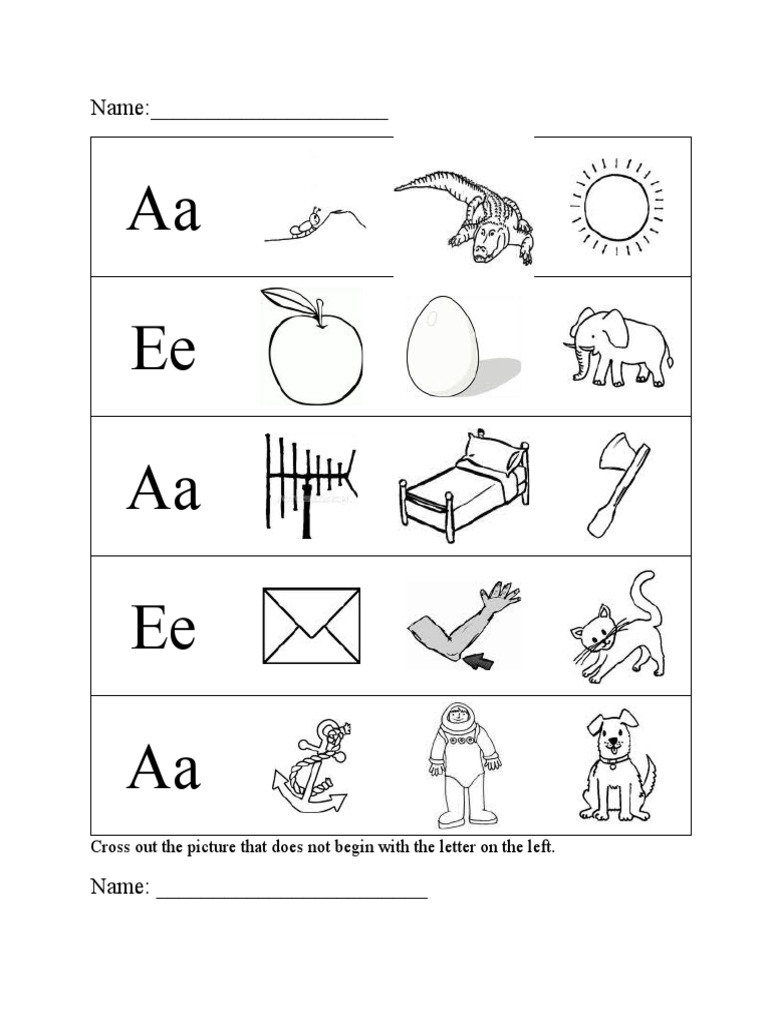 Aa Ee Aa Ee Aa: Name | PDF