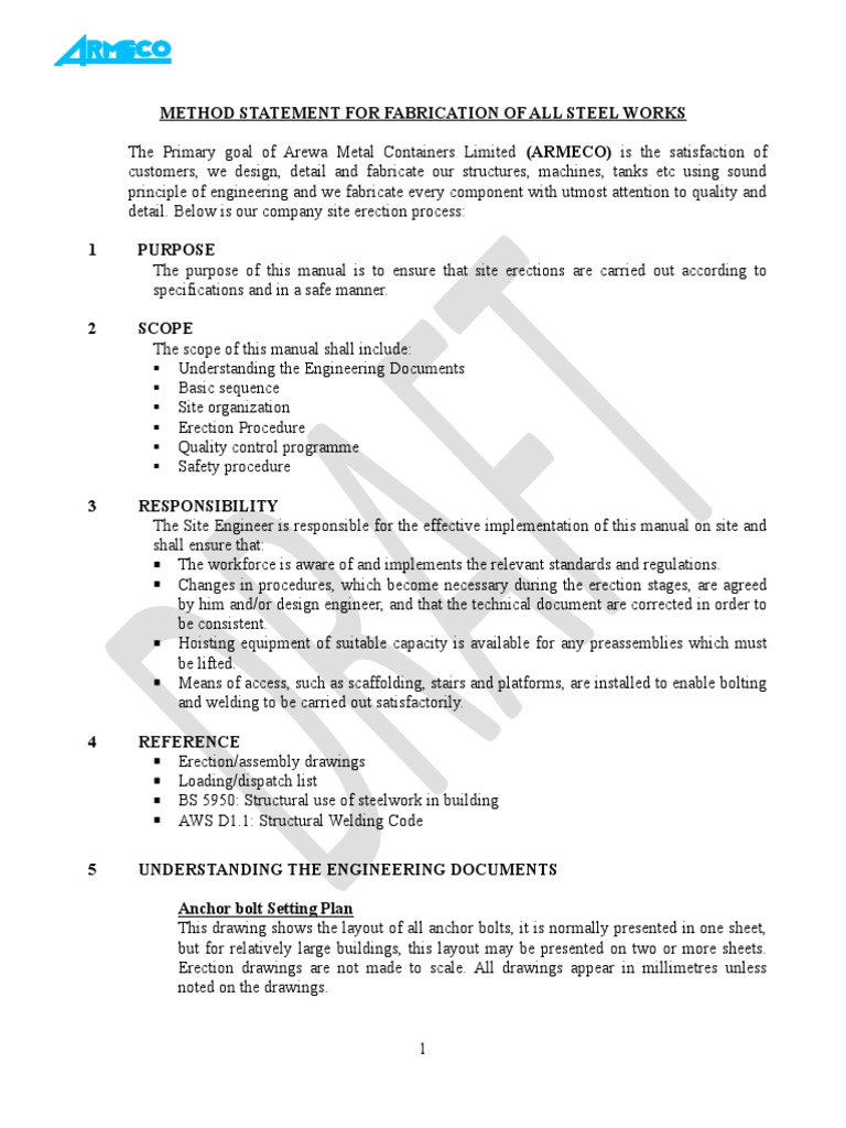 A Comprehensive Guide to Safe and Effective Steel Fabrication Site ...