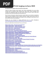 PSAK Baru 2023 | PDF