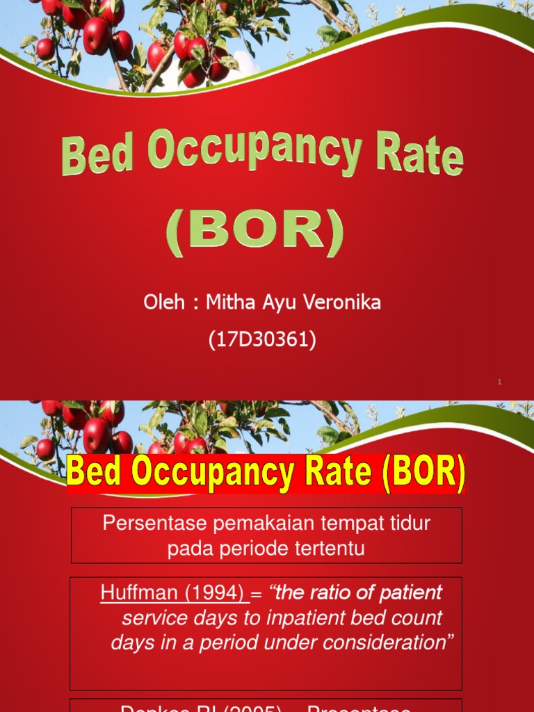 Bed Occupancy Rate | PDF | Pengembangan Diri | Sains & Matematika