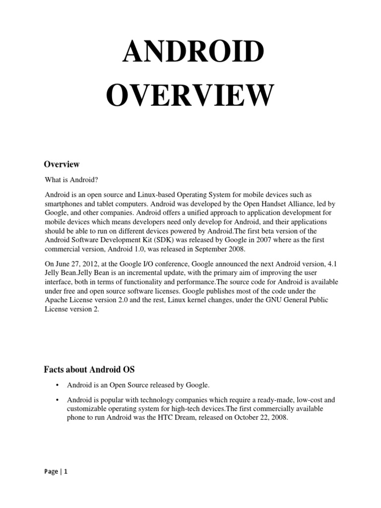 Android Sm Pdf Android Operating System Device Driver