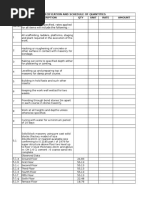 Boq For Tile Flooring and Wall | PDF | Tile | Flooring