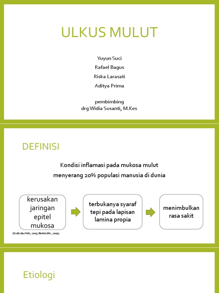 Ulkus Mulut | PDF