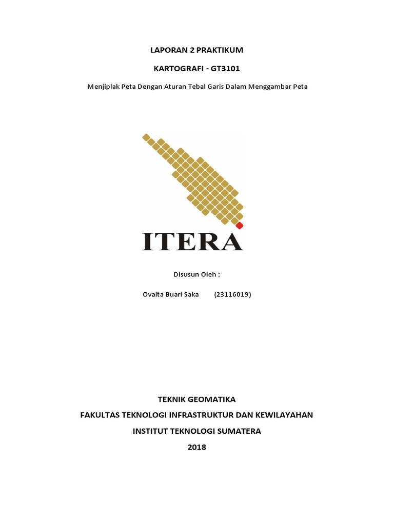 Praktikum Menjiplak Peta Kartografi | PDF | Metode & Bahan Ajar