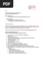 SAMPLE I 130 Cover Letter Spouse | PDF