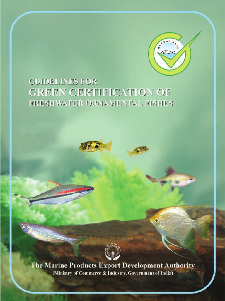 Green Certification of MPEDA | PDF | Fishkeeping | Sustainability