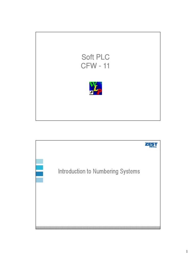Soft PLC Soft PLC CFW CFW - 11 11: Introduction To Numbering ...