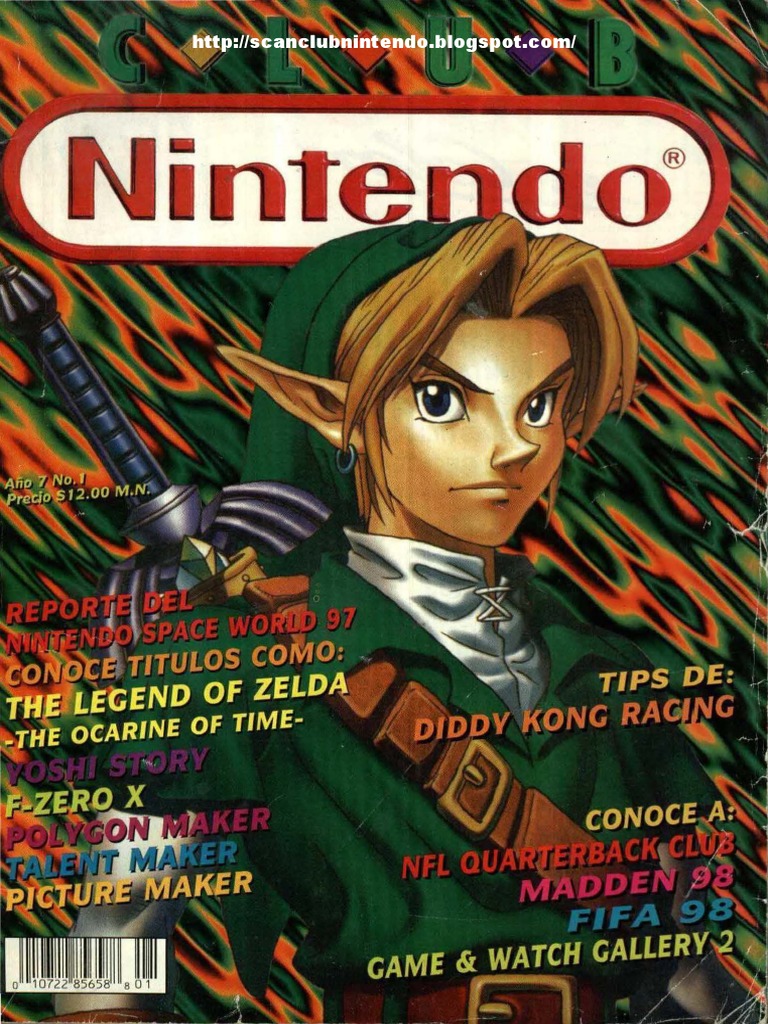 Club Nintendo - Año 07 No. 01 | PDF | Nintendo | Entretenimiento