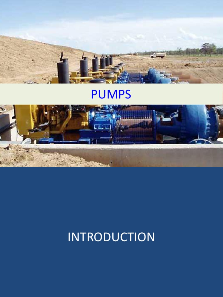 Pumps | PDF | Pump | Chemical Engineering