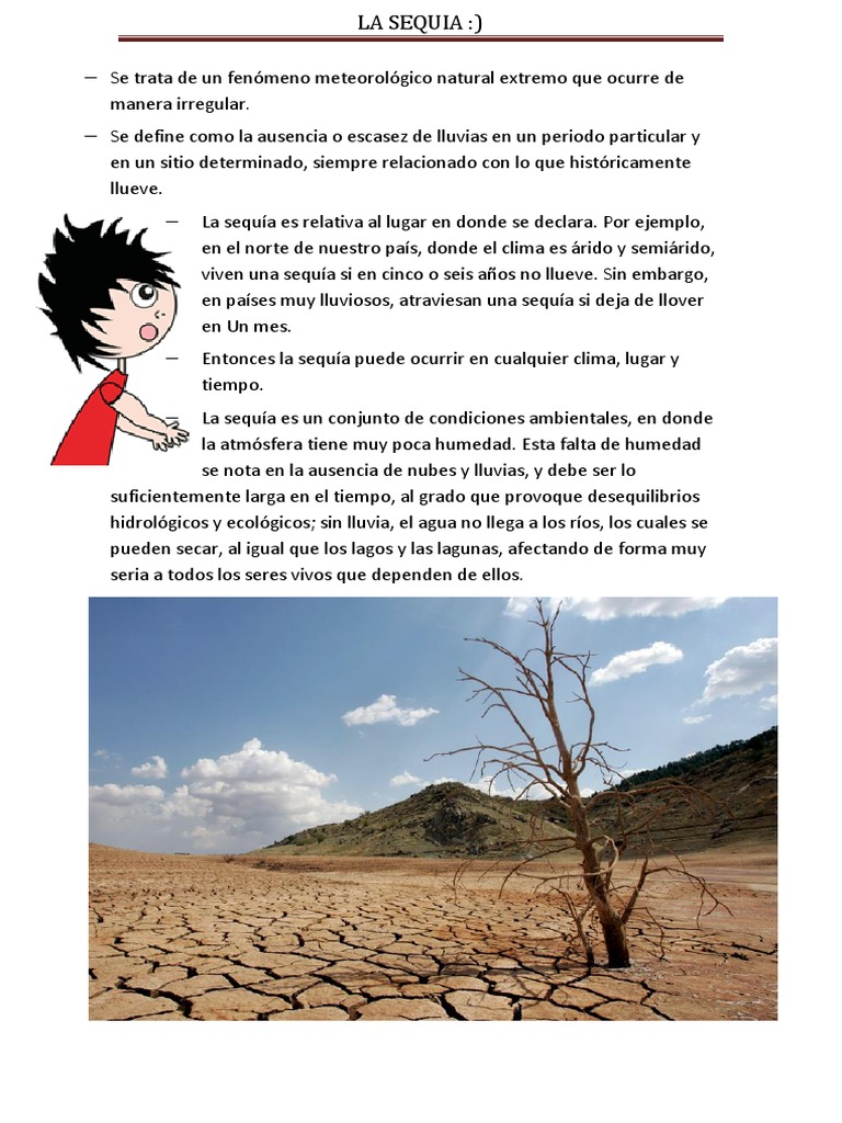 La Sequia | PDF | Sequía | Clima