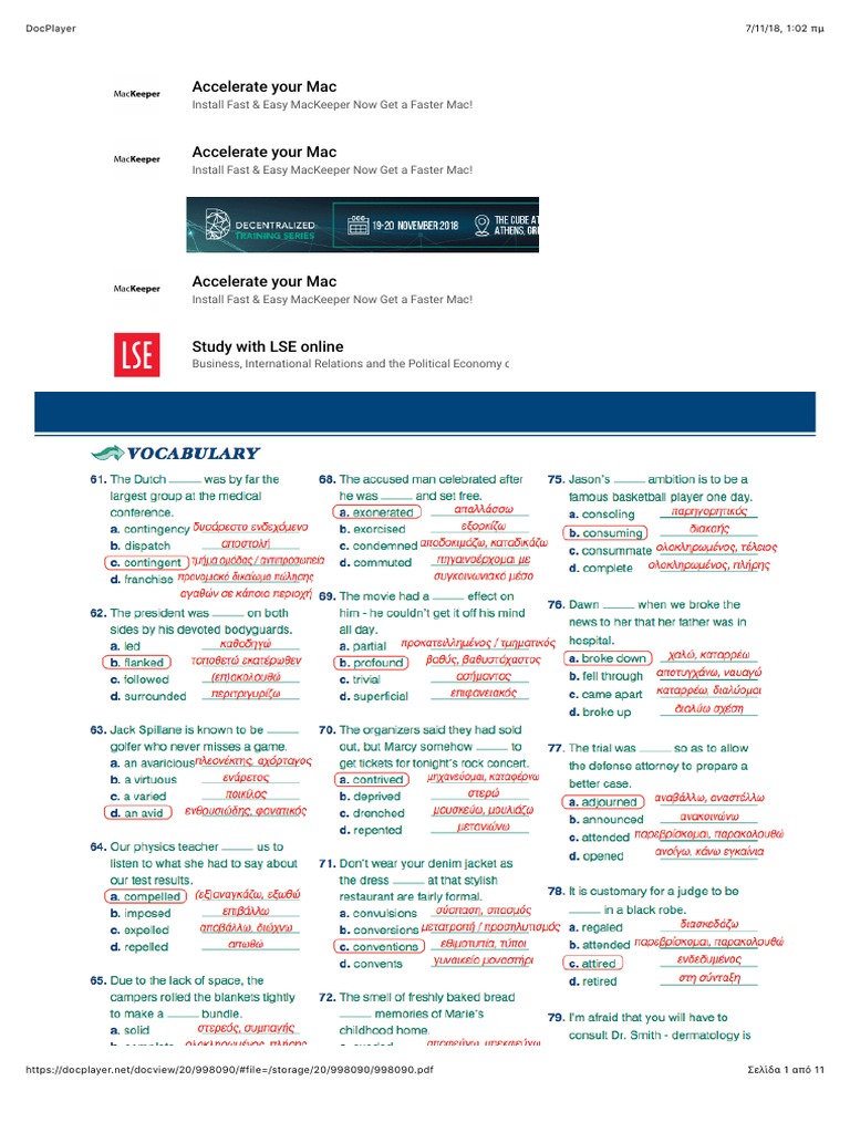 Ecpe Sample A Testbooklet | PDF