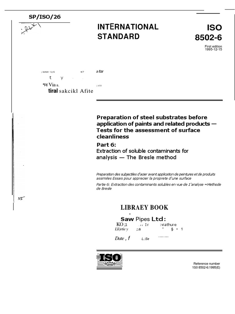 Iso 8502 6 | PDF