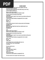 Count On Me Lyrics by Bruno Mars | PDF | Refrain | Song Structure