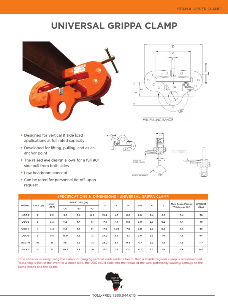 Beamclampind As Rolled | PDF | Beam (Structure)