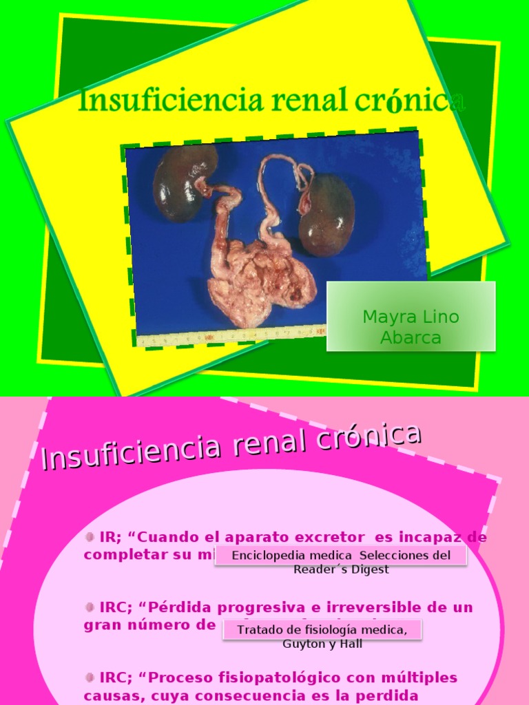 IRC | PDF | Riñón | Diálisis