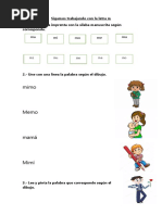 Ma Me Mi Mo Mu Mo Mi Mu Ma Me Mamá Memo Ema Mimi Amo Ama Mima Mío | PDF ...