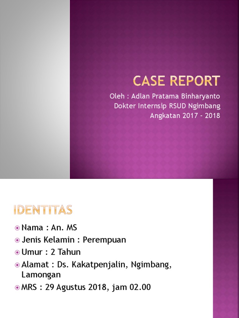 Case Report Kds | PDF