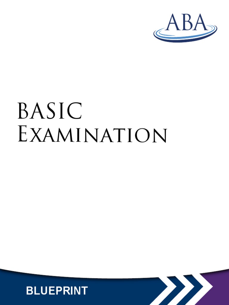 BASIC Exam Blueprint PDF | PDF | Anesthesia | Test (Assessment)