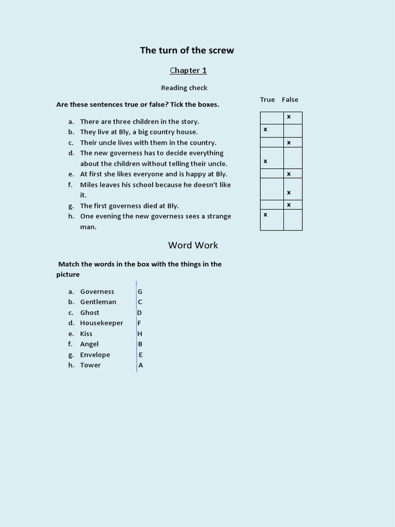 The Turn of The Screw FINALIZADO | PDF | Mystery, Thriller & Crime Fiction