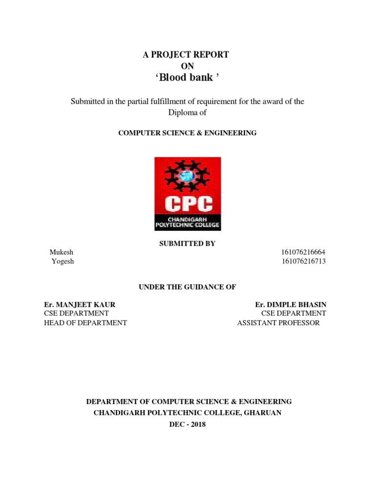 A Project Report | PDF | Representational State Transfer | Android (Operating System)