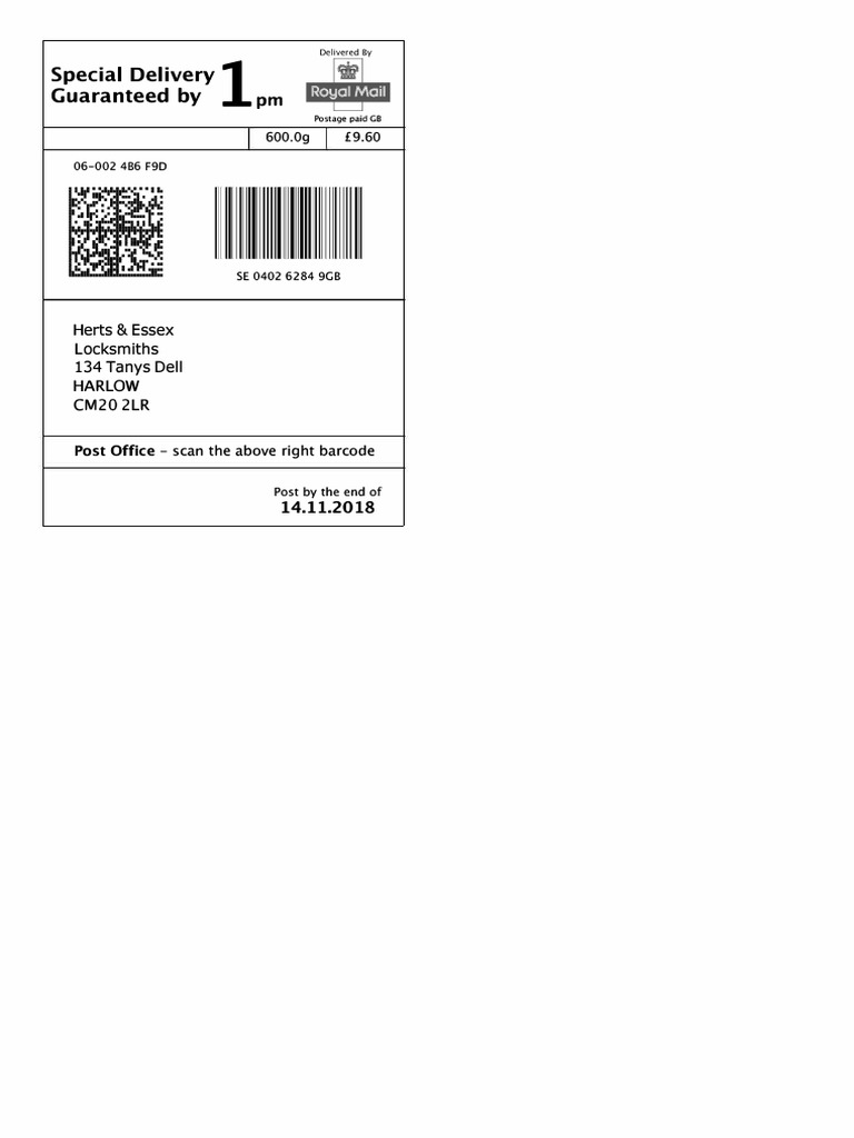 Shipping Label | PDF