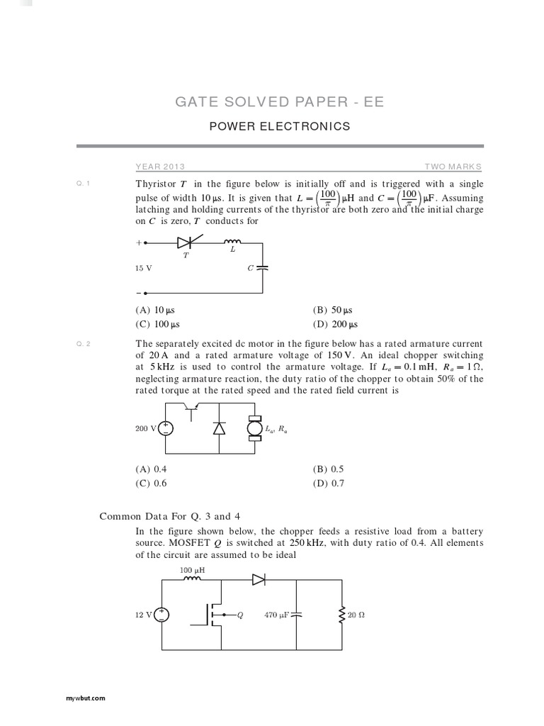 Power Electronics PDF | PDF | Power Electronics | Power Inverter