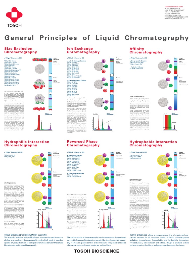 General Principles of Chromatography | PDF | Chromatography | High ...