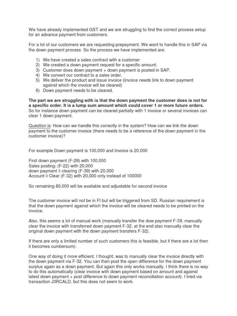 Implementing Our Russian Subsidiary Into SAP ECC 6 | PDF | Invoice ...