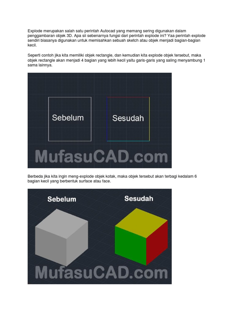 Fungsi Explode | PDF
