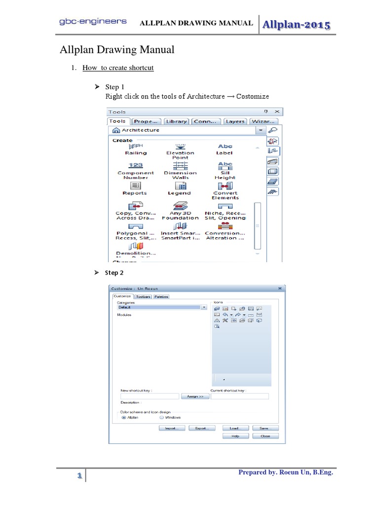 Allplan Drawing Manual | PDF | Computing | Software