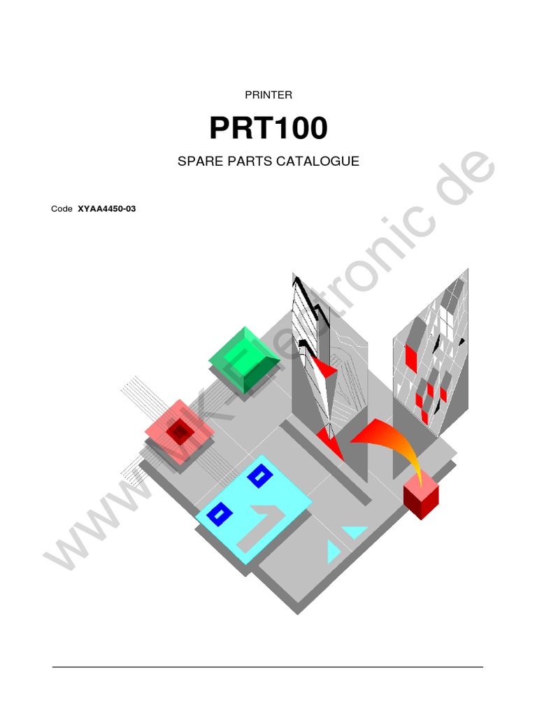 PRT100 XYAA4450-03 Eng PDF | PDF | Office Equipment | Electronics