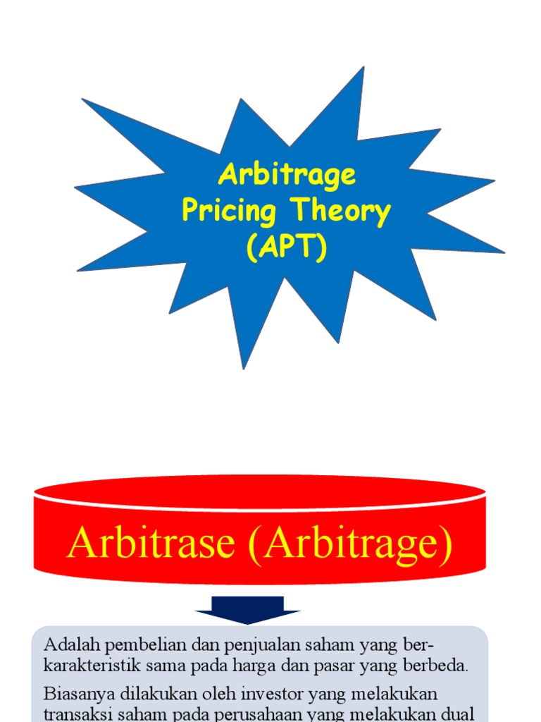 Arbitrage Pricing Theory Pdf _ Arbitrage Pricing Theory – GLJY