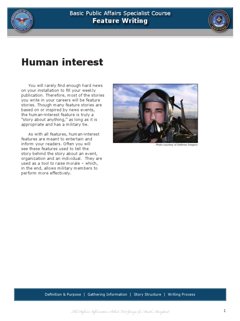 Human Interest Features | PDF | Attention | News