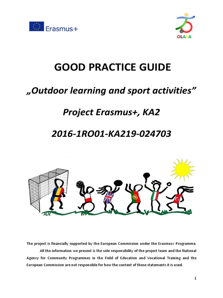 Good Practice Guide, Outdoor Learning and Sport Activities | PDF ...