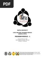 MApua CWTS Module | PDF | Educational Assessment | Survey Methodology