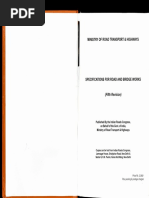 MORTH - Specifications For Road & Bridge Works (5th Revision) 1 | PDF