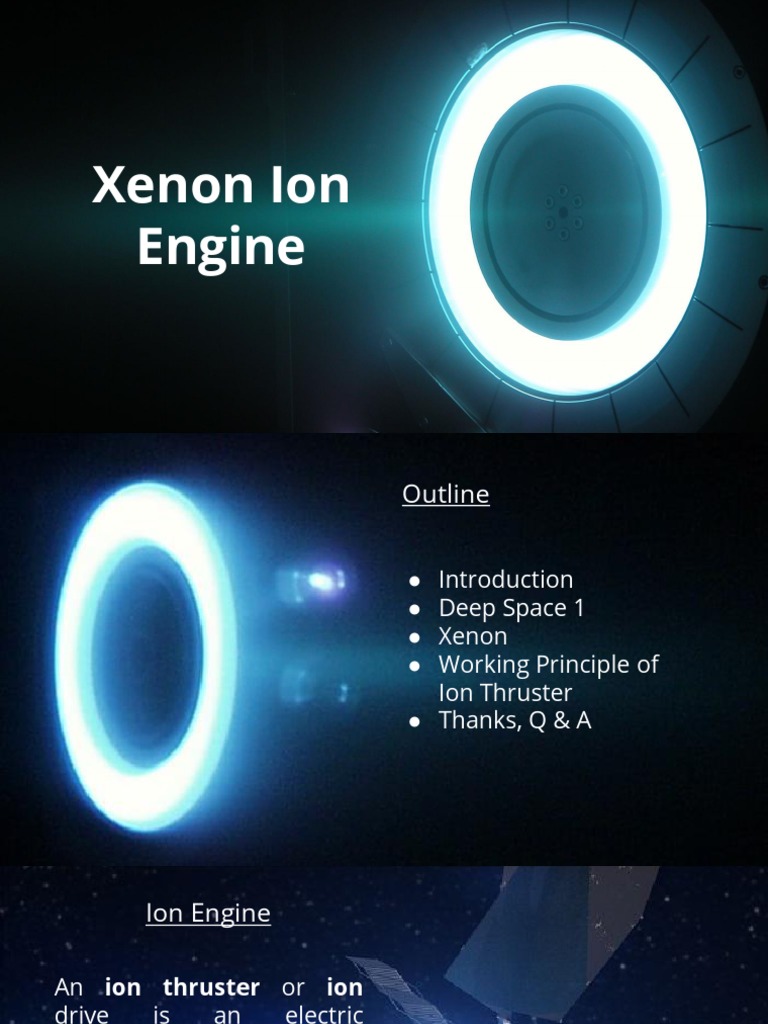 Xenon Engine | PDF | Phases Of Matter | Aerospace Engineering