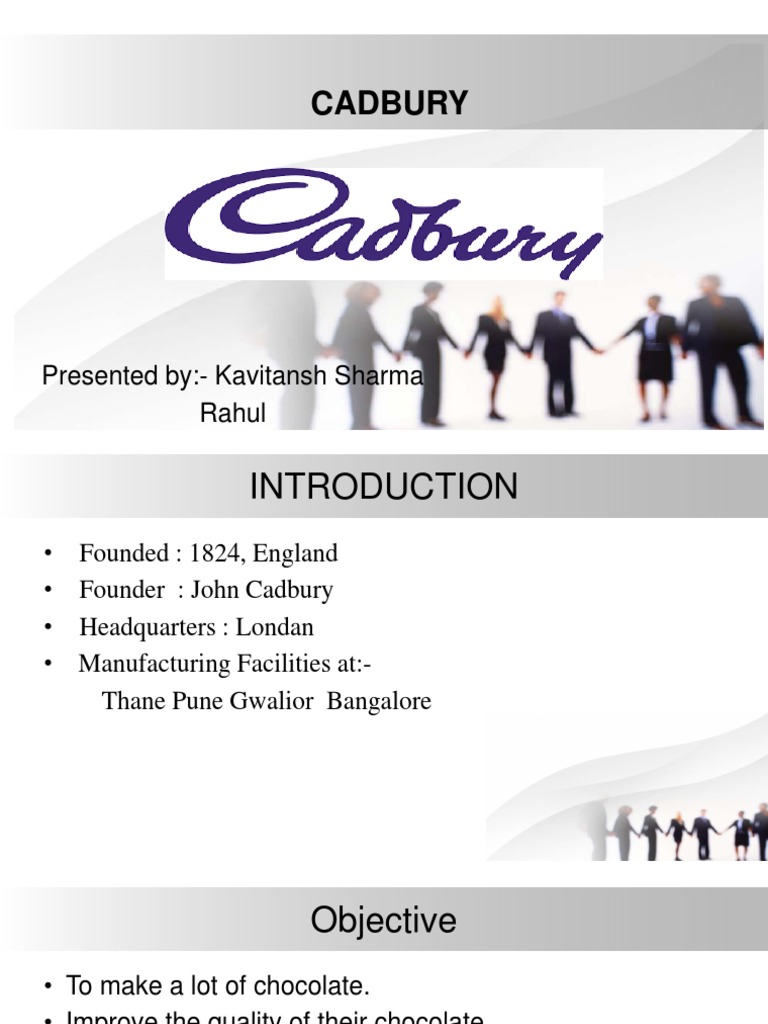 Cadbury's Market Strategy Overview | PDF